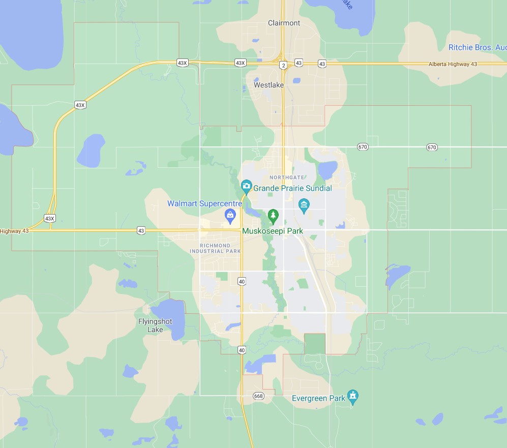 Cemeteries near Grande Prairie, Alberta, Canada