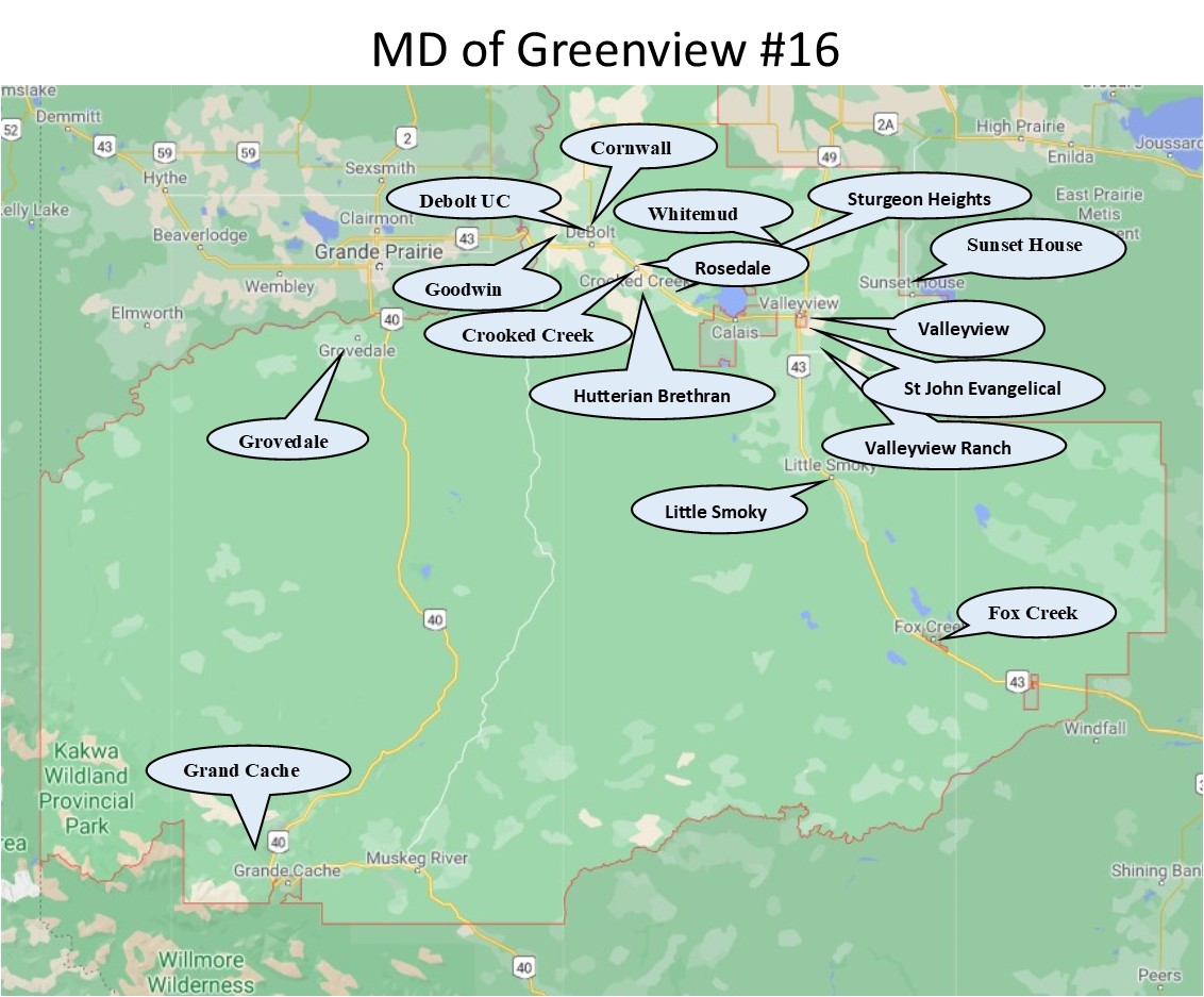 Cemeteries near Grande Prairie, Alberta, Canada