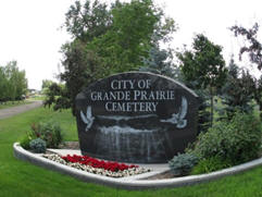 Cemeteries near Grande Prairie, Alberta, Canada